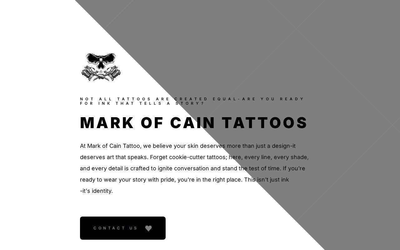 Mark of Cain tattoo